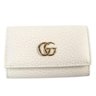 Gucci Porte-cl&eacute;s Pre-owned - Femme - Pre-owned - Beige - Taille: ONE Size