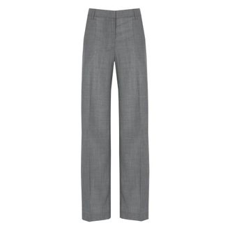 Pantaloni Torino Femme, Pantalons, Gris, Taille: 42 FR Wide Pantalons