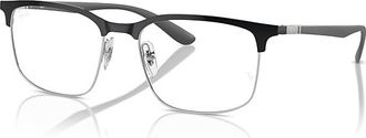 Ray-Ban Rb6518 Optics Sand Grau Fassung Klar Glas Polarisiert 57-19