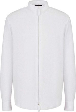 Emporio Armani Hemd f&uuml;r Herren, Baumwolle (Wei&szlig;)
