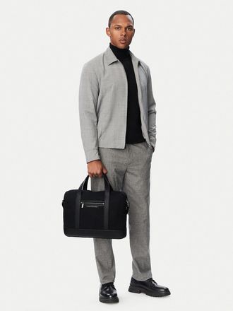 Tommy Hilfiger Laptoptasche Tommy Hilfiger Th Nylon Computer Bag AM0AM14855 Schwarz