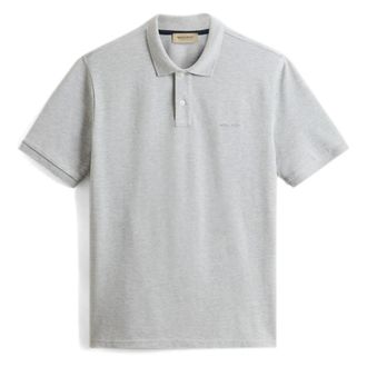 Woolrich Classic American Polo - - Tops - Herren - Grau - 2XL