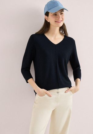 Cecil Strickpullover im soften Baumwoll-Mix