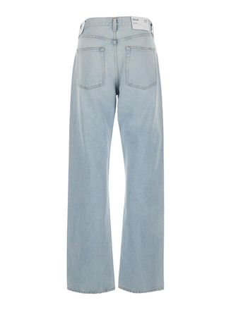 A Gold E Womens Jeans Light Blue Denim