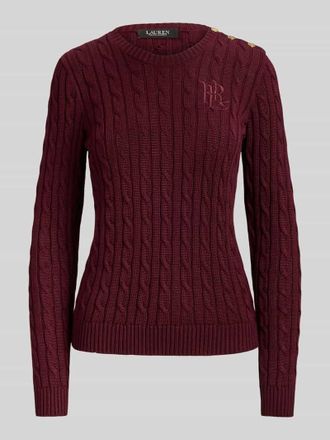 Lauren Ralph Lauren Slim Fit Pullover aus Baumwoll-Viskose-Mix
