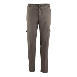 Kiton Homme, Pantalons, Beige, Taille: W35 Pantalon Cargo