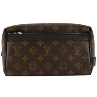 Louis Vuitton Pre-owned Trousse Toilette Monogram Macassar Pouch - - Pre-owned - Herren - Braun - ONE SIZE