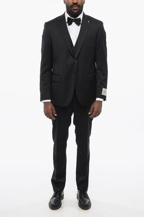 Corneliani CC COLLECTION 3-Piece RIGHT Virgin Wool Suit Corneliani