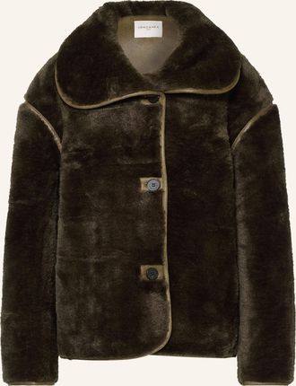 Grace & Mila Grace & Mila Kunstfell-Jacke Amelio gruen