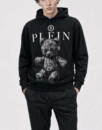 Philipp Plein Sweatshirt Teddy Mit Schmucksteinen
