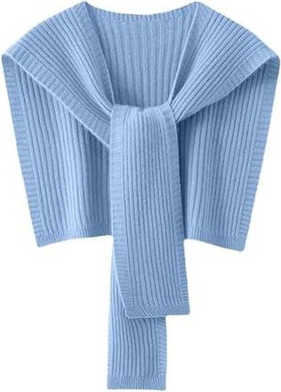 Generic Ch&acirc;le pour femme, poncho ouvert sur le devant, cardigan &eacute;charpe, ch&acirc;le pashmina pour lautomne et lhiver, couverture dhiver, &eacute;charpe robe, gilet pour f