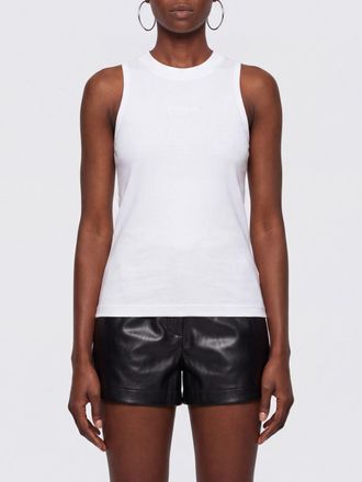 Barrow Top slim fit sans manches en coton &agrave; col rond