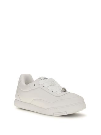 Givenchy Mens Sneakers Puffy Yard White Calf Leather Trainers