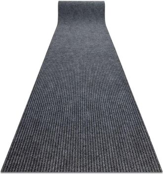 RugsX Paillasson antidérapant pour les mètres courants gin 2126 Liverpool extérieur, intérieur, sur caoutchouc - gris 80 cm grey 80x140 cm