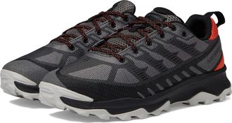 Merrell Herren Speed Eco Wp-Kohle/Tangerine Sneaker, Kohlegrau/Orange, 45 EU