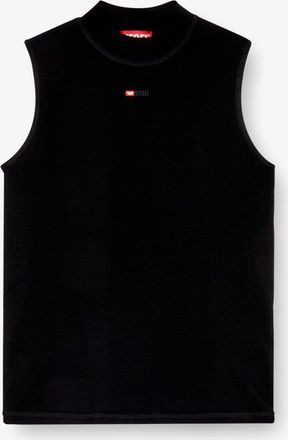 Diesel T-MOKKY-SL-MICRODIV tank top in stretch viscose - DIESEL - gender_Woman