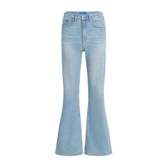 Karl Lagerfeld Femme, Jeans, Bleu, Taille: W28 L32 Jean &Eacute;vas&eacute; Taille Haute