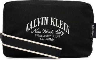Calvin Klein Kosmetiktasche Graphic Pouch LV04D1236G Schwarz