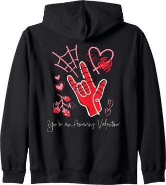 MARVEL Spider-Man Youre an Amazing Valentine Gift Kapuzenjacke