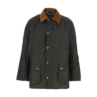 Barbour Homme, Sport, Vert, Taille: XL Veste Ashby Wax L&eacute;g&egrave;re