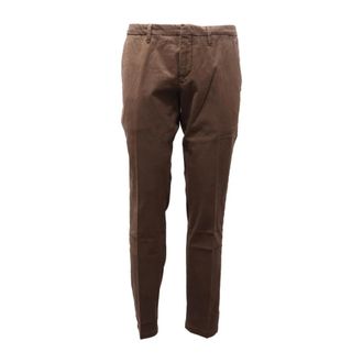Siviglia Baumwollhose mit 4 Taschen - - Trousers - Herren - Braun - W31