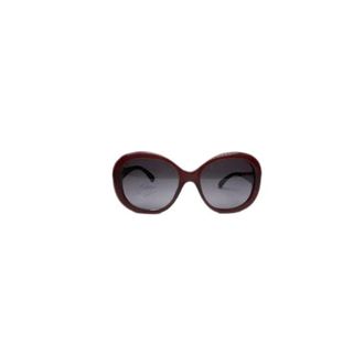 Chanel Pre-owned Vintage Sonnenbrille - - Pre-owned - Damen - Rot - ONE SIZE