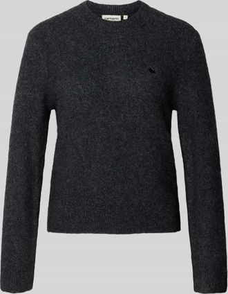 Carhartt Work in Progress Strickpullover mit Label-Detail Modell Curtis