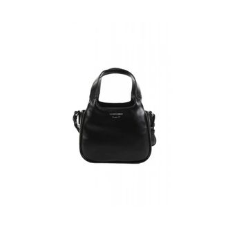 Emporio Armani Schultertasche mit Logo-Riemen - - Bags - Damen - Schwarzk - ONE SIZE