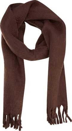 Unmade Copenhagen UNMADE Copenhagen Damen Amoraum Scarf, Brown, Einheitsgröße EU