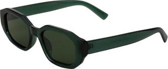 Generic Lunettes De Soleil R&eacute;tro Carr&eacute;es &Agrave; Petite Monture, UV400, Vacances, Plage, Sports, Hommes Et Femmes(Green)