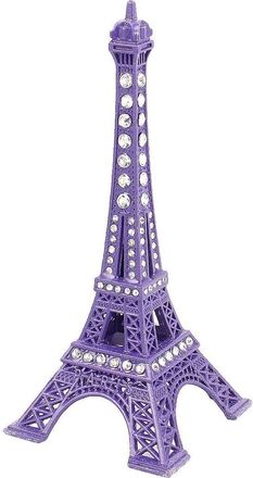 Generic XYZOOM Metall Mini Frankreich Eiffelturm Statue Modell Ornament 13cm Lila(0d4d9 115b9 2e02b 28663 162fb 69b1f