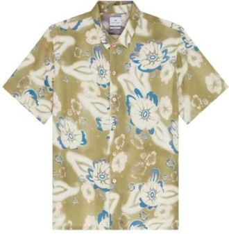 Paul Smith Homme, Chemises, Multicolore, Taille: L Hawaiian Short Sleeve Shirt