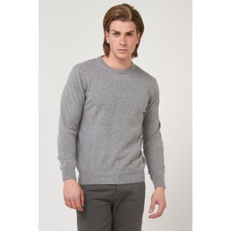 Gas Graues Woll-Sweatshirt