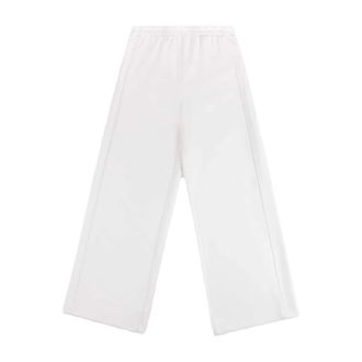 Fay Regular Fit Jersey Hose - - Trousers - Damen - Wei&szlig; - M