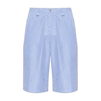 Willy Chavarria Gestreifte Shorts - - Shorts - Herren - Blau - L