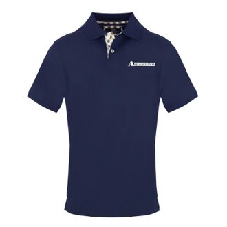 Aquascutum Poloshirt f&uuml;r Herren (Marine)
