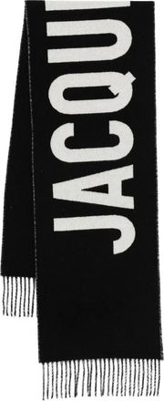 Jacquemus Logo-embellishment Fringed Scarf