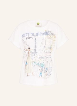 Princess Goes Hollywood Princess Goes Hollywood T-Shirt Mit Schmucksteinen weiss