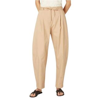 Paul Smith Femme, Pantalons, Beige, Taille: 34 FR Tapered Pantalons