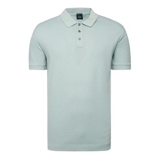 Joop Homme, Tops, Bleu, Taille: 2XL Polo Textur&eacute;