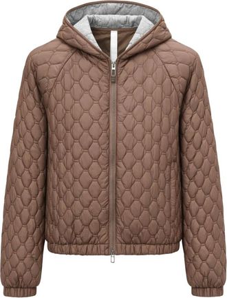 Duno Femme, Vestes, Brun, Taille: 42 FR Veste matelass&eacute;e