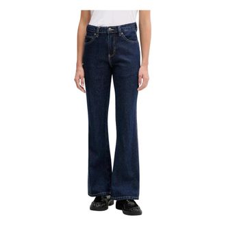 Dickies Flared Jeans - - Jeans - Damen - Blau - W29