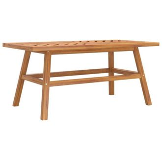 vidaXL Table basse 100x50x45 cm bois massif dacacia vidaXL