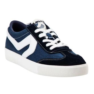 Levi's Zweifarbig Sneaker f&uuml;r Herren/Damen Unisex, Wildleder (Dunkles Marineblau)