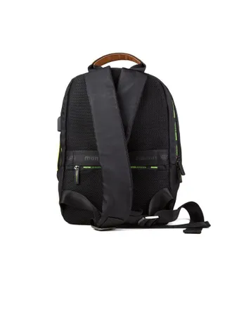 Momo Design Genuine Leather Backpack - Black