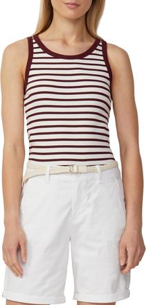 s.Oliver Weiches Slim-Fit-Top aus Rippware