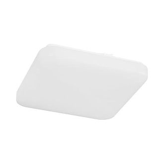 Eglo LED Deckenlampe Pogliola, Deckenleuchte mit Dip Switch, Lampe Decke K&uuml;che, Metall und Kunststoff in Wei&szlig;, warmwei&szlig;, neutralwei&szlig;, kaltwei&szlig;, 28x28 cm