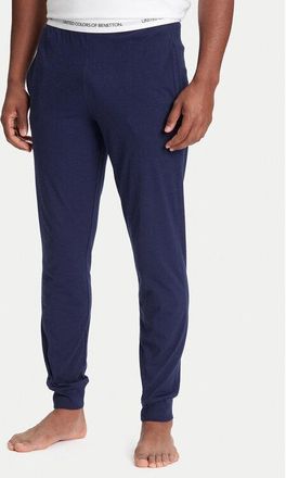 Benetton United Colors Of Benetton Pyjamahose 30964F00V Dunkelblau Regular Fit