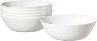 Ritzenhoff & Breker Schale fresh Ø 16 cm weiß 6er Set Opal Glas Mikrowellengeeignet