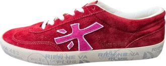 Premiata Femme, Chaussures, Rouge, Taille: 37 EU David 8102 Baskets